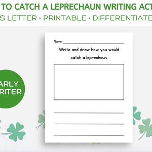 St. Patrick's Day Printable Worksheet, St. Paddy's Day Kids Worksheet ...