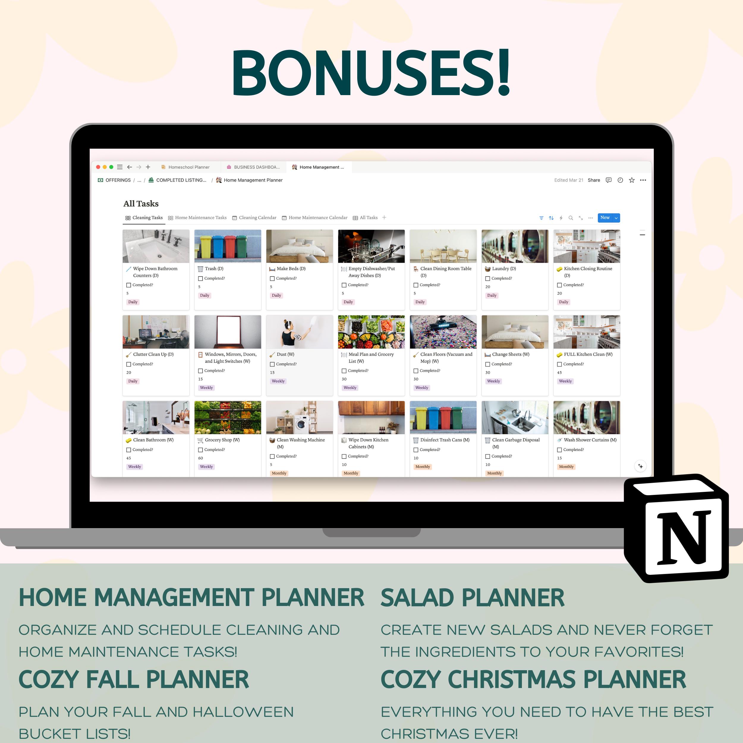 The Ultimate Notion Life Planner, Notion Life Dashboard, Notion Life ...