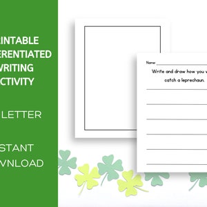 St. Patrick's Day Printable Worksheet, St. Paddy's Day Kids Worksheet ...