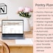 Notion Pantry Template, Pantry Inventory Notion, Notion Kitchen ...