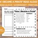 How I Became a Pirate Summer Lesson Plans, Summer Learning Pre K ...