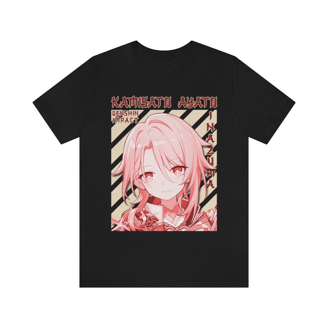 Kamisato Ayato Inazuma Genshin Impact Game Unisex Short - Etsy UK
