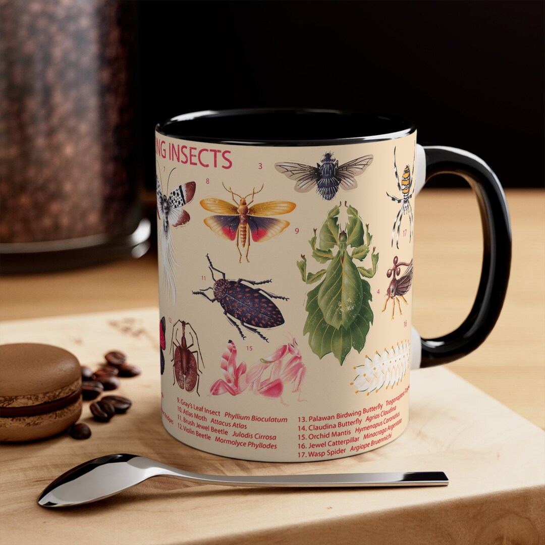 Amazing Insect Encyclopedia Mug Bugs Life Mug Funny - Etsy