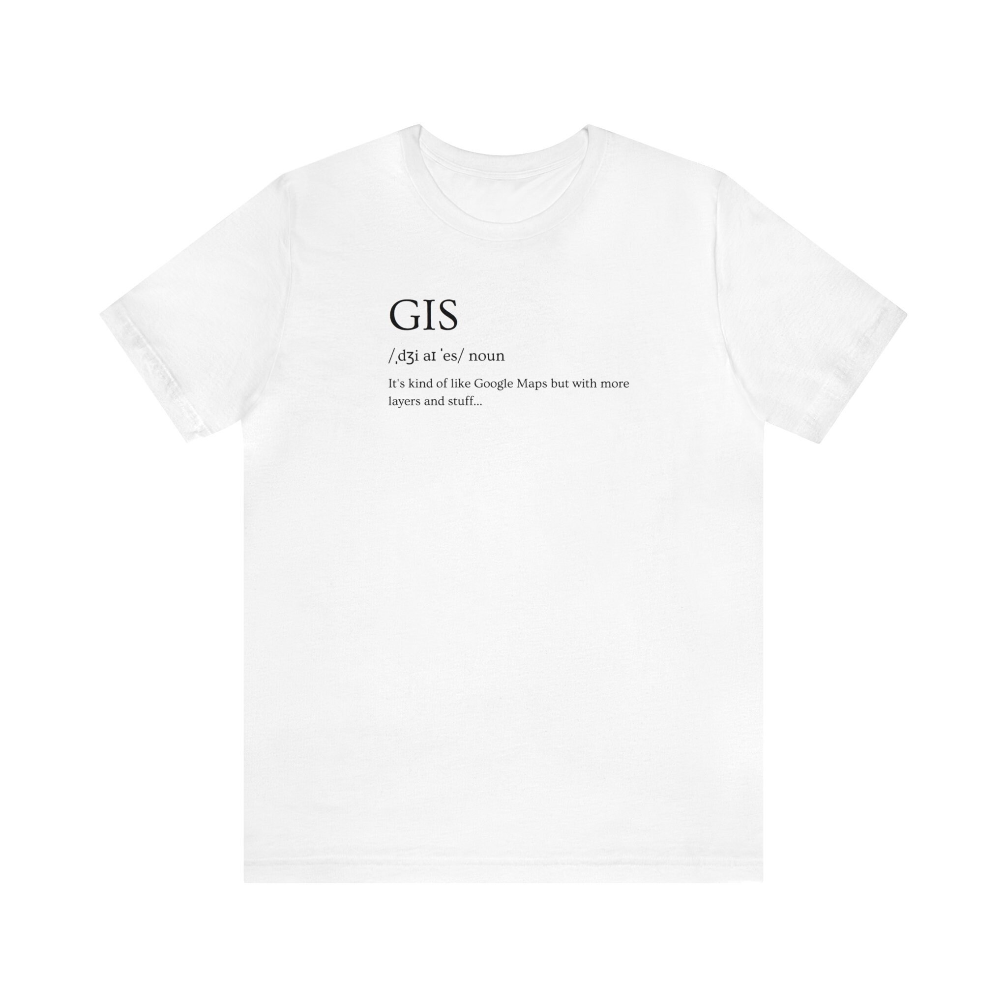 GIS Classic Definition T-shirt - Etsy