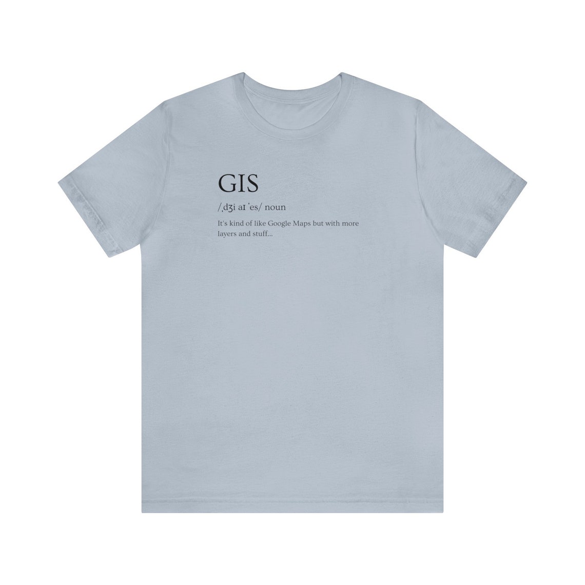 GIS Classic Definition T-shirt - Etsy