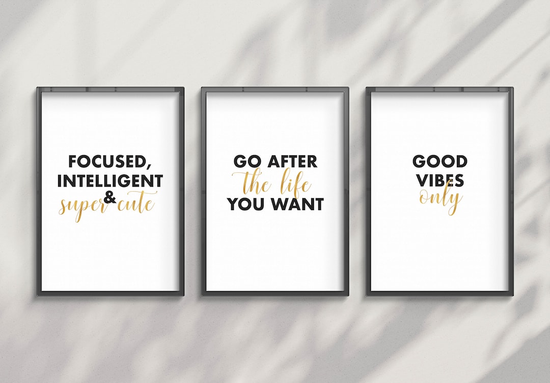 Inspirational Workplace Art, Motivational Office Wall Art, Modern Home ...