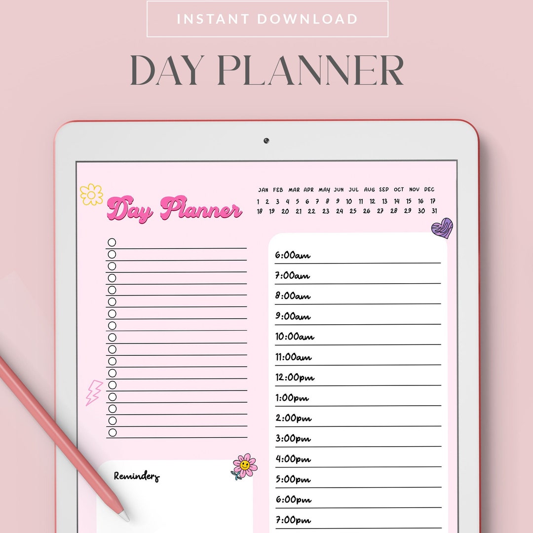 Daily to Do List | Digital Note Taking Template | to Do List Digital ...