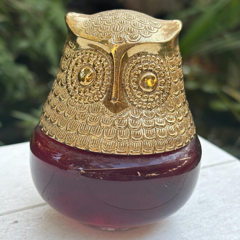 Owl Perfume Bottle - Etsy