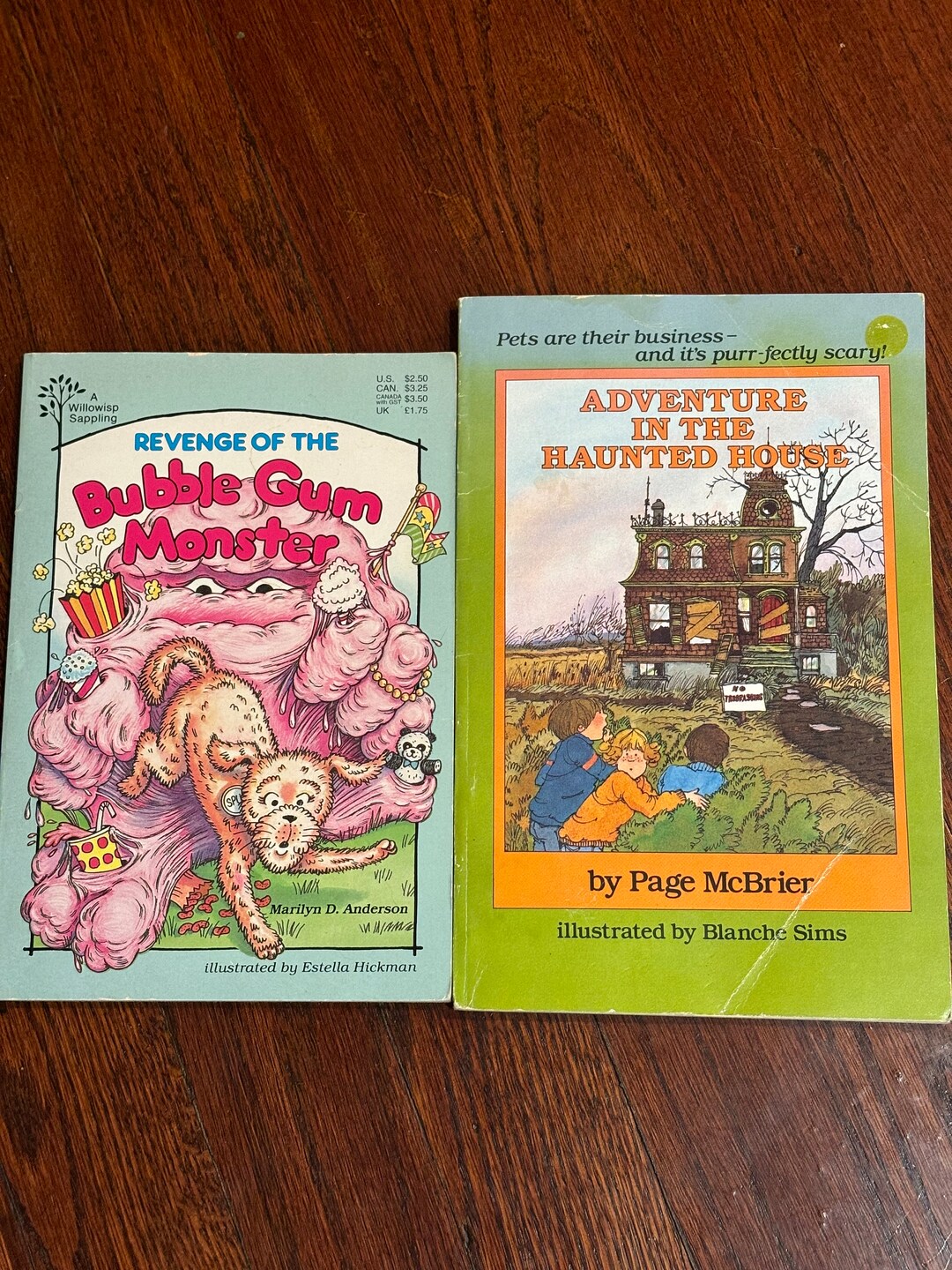 Revenge of the Bubble Gum Monster and Adventure in the Haunted House ...