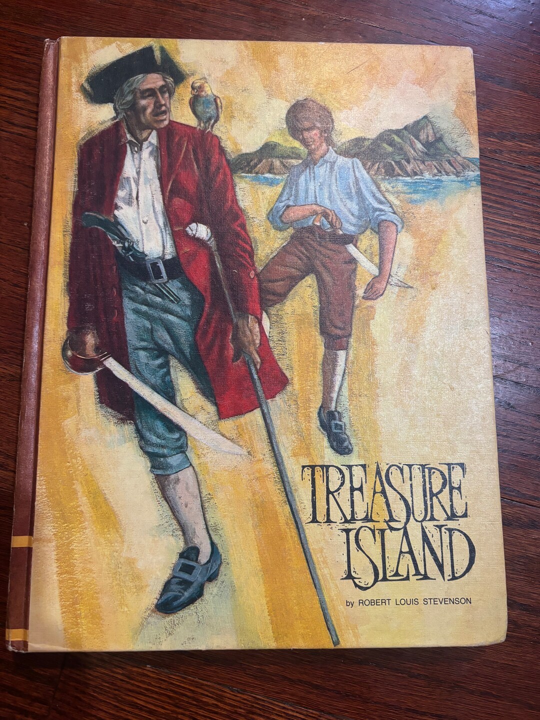 1968 Treasure Island Illustrated Hardcover Book. Vintage Treasure ...