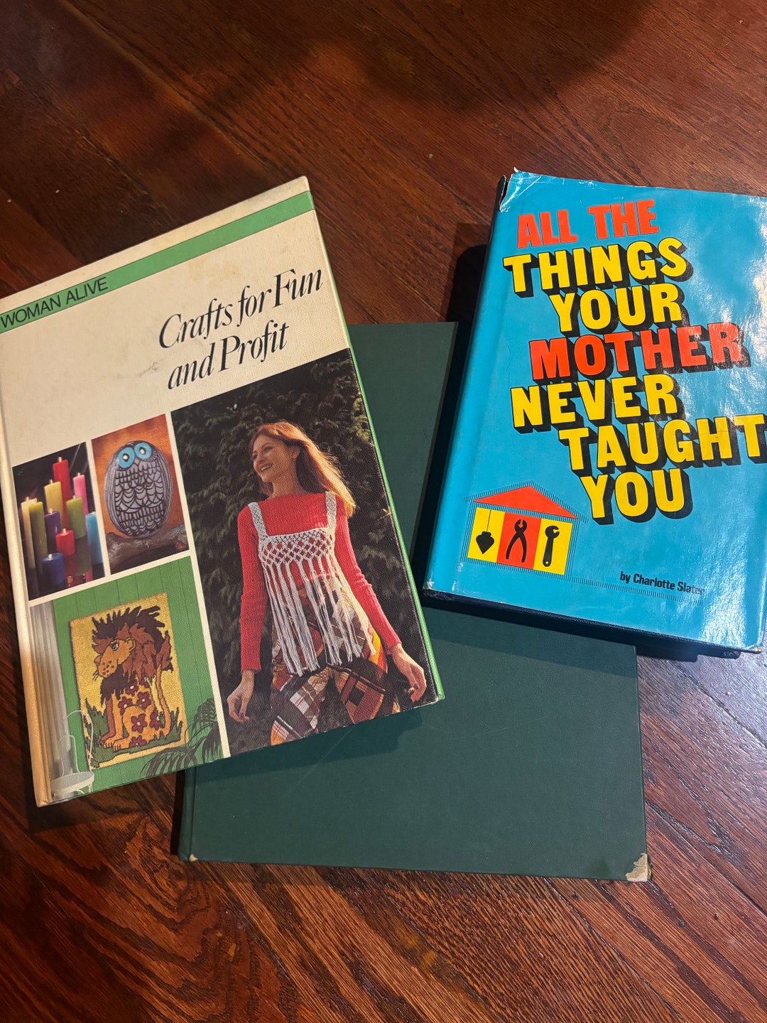 Vintage Craft and Homemaking Book Set. 3 Vintage Books on Crafting ...