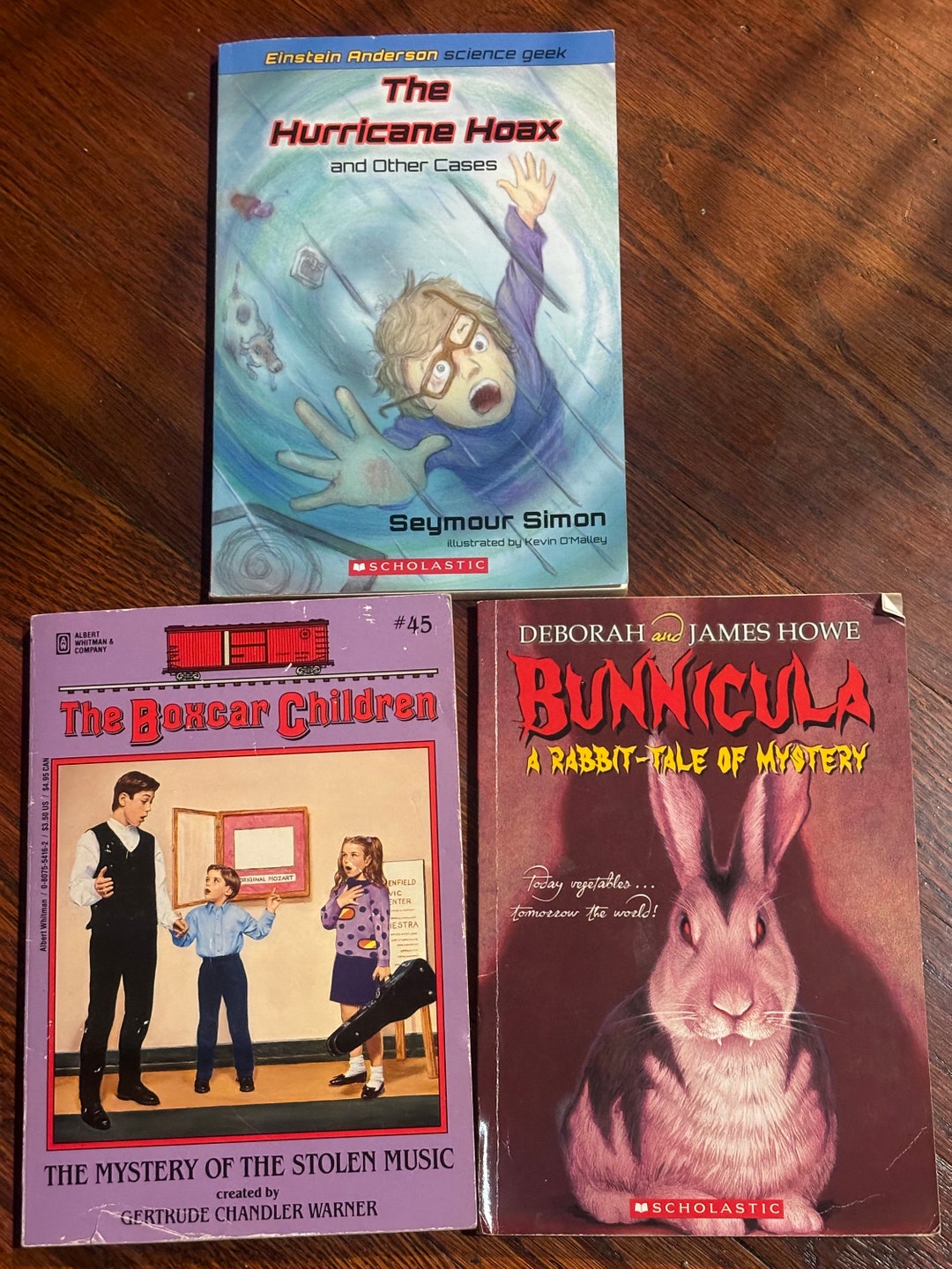 Bunnicula, the Mystery of the Stolen Music and the Hurrican Hoax and ...