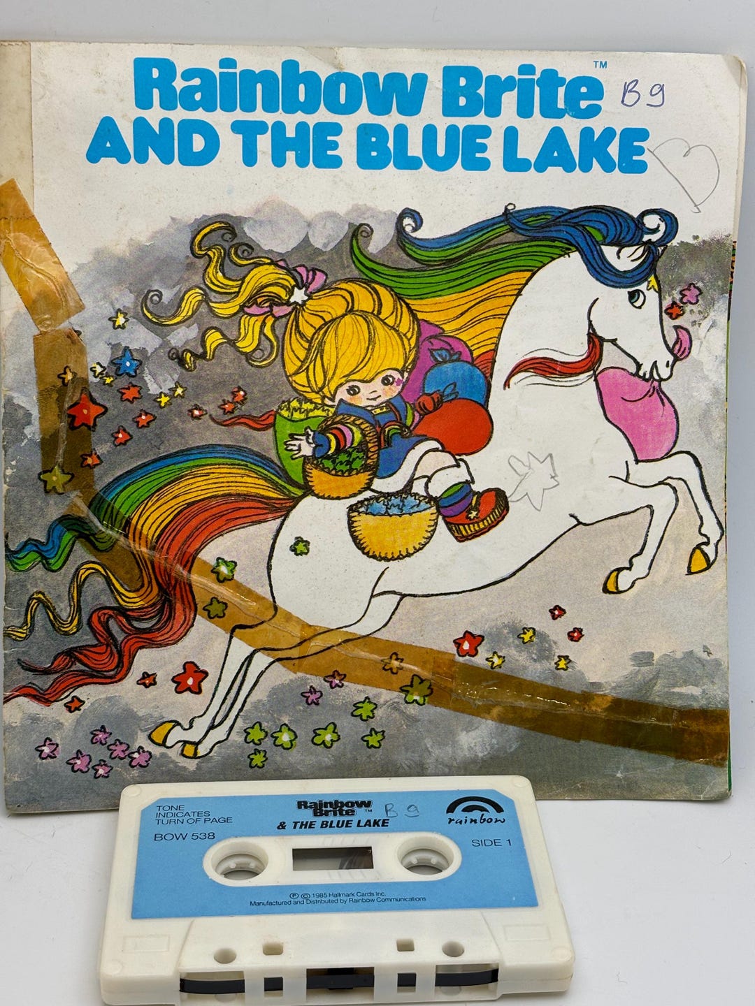 Rainbow Brite and the Blue Lake Book and Cassette Vintage 1980s Set - Etsy