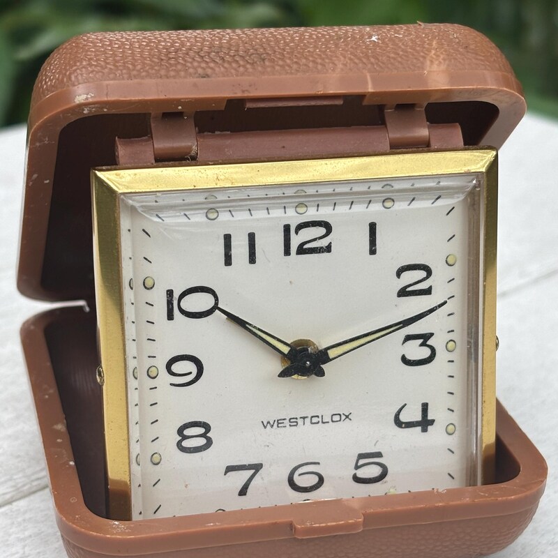 Vintage Travel Clock - Etsy