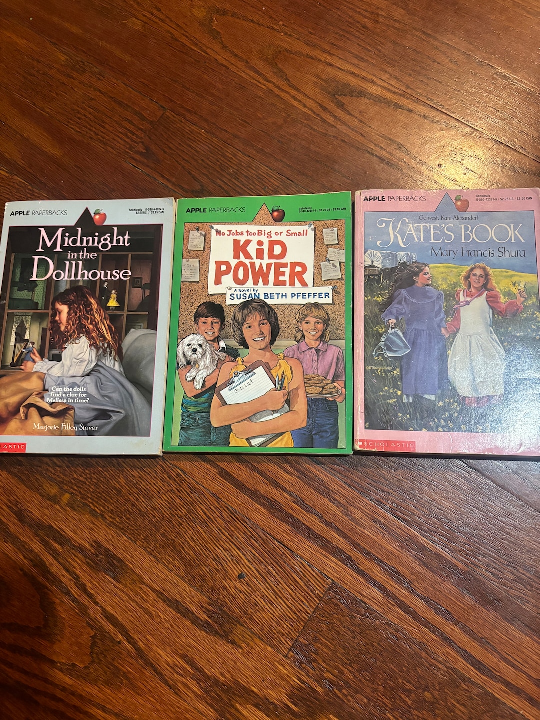 Apple Book Set Midnight in the Dollhouse and 2 Other Titles. Vintage ...