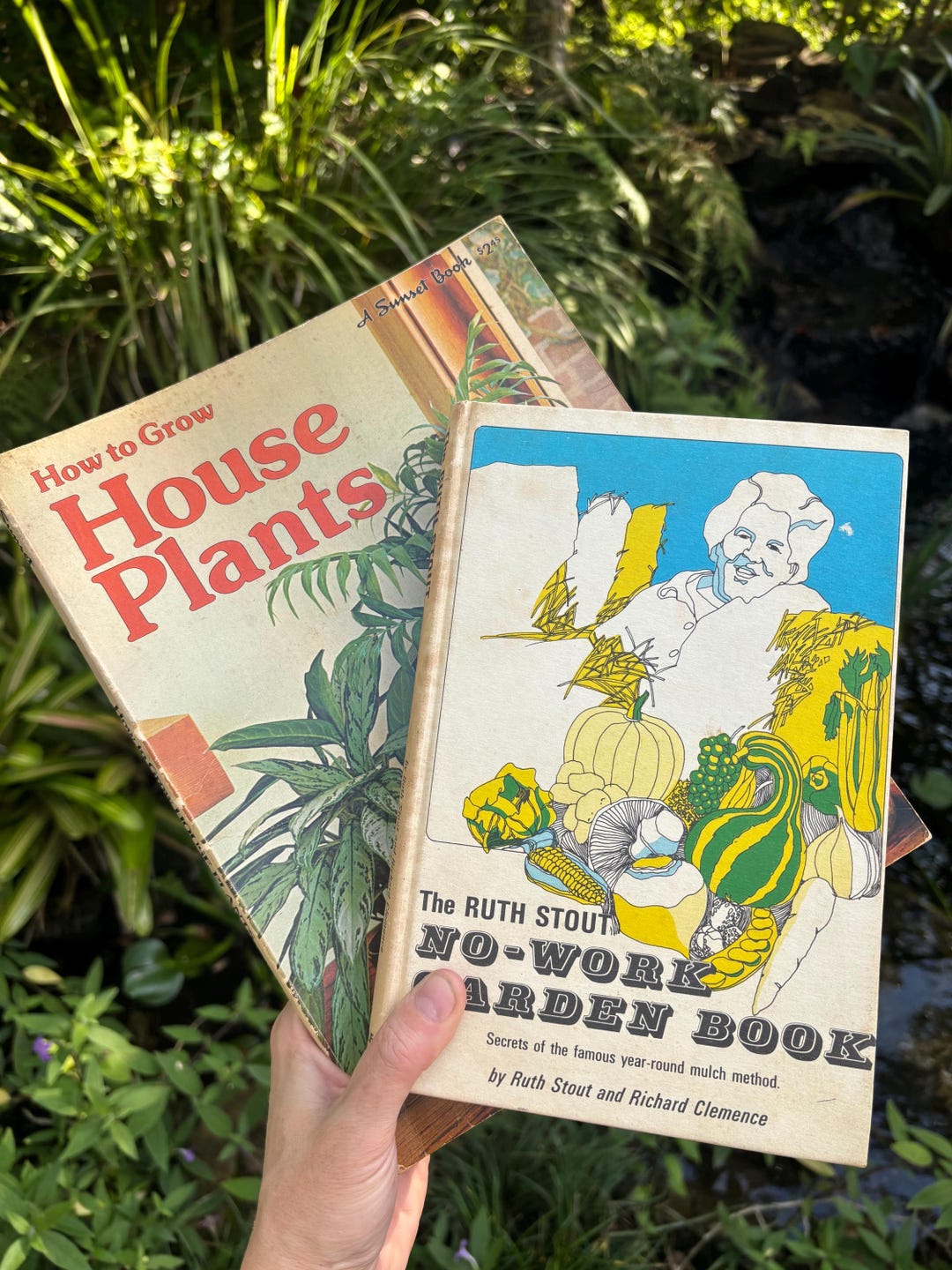 Ruth Stout No-work Garden Book and How to Grow House Plants Book ...