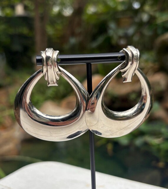 1990s Era Silver Toned Brass Large Door Knocker Style… - Gem