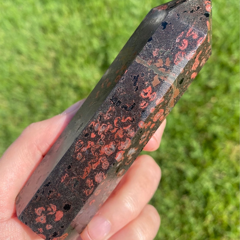 Red Obsidian - Etsy