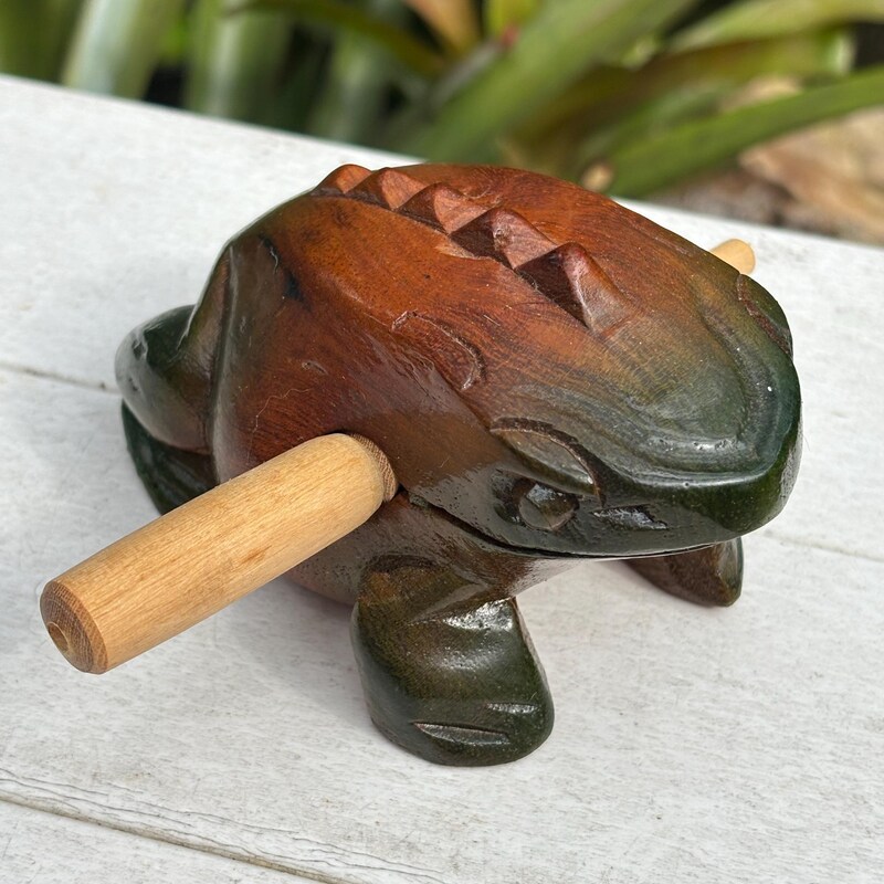 Wooden Frog Instrument - Etsy