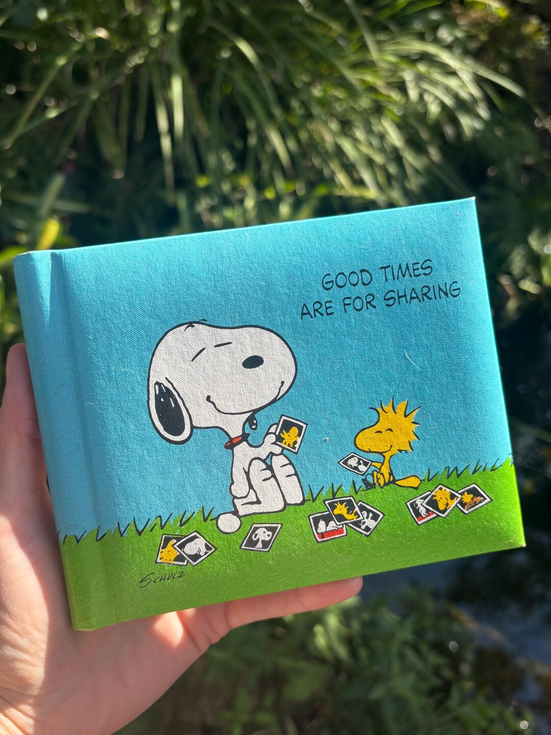 Vintage Snoopy and Woodstock Peanuts Small Photo Album From Hallmark ...