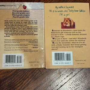 Fourth Grade Rats and There's A Hamster in My Lunch Box Vintage 1990s ...