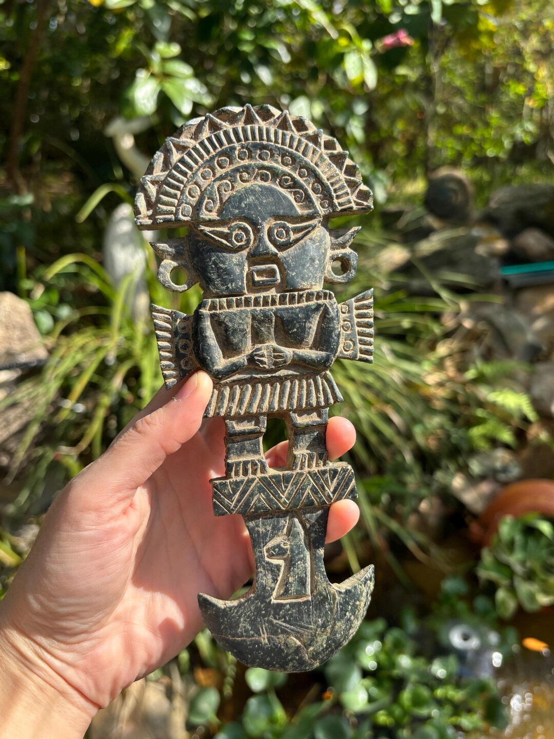 Antique Peruvian Incan Tumi Stone Hand Carved Knife Incan Artifact - Etsy