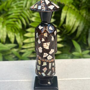 Vintage Vietnamese Ao Dai Woman Abalone Shell Lacquerware Figurine - Etsy