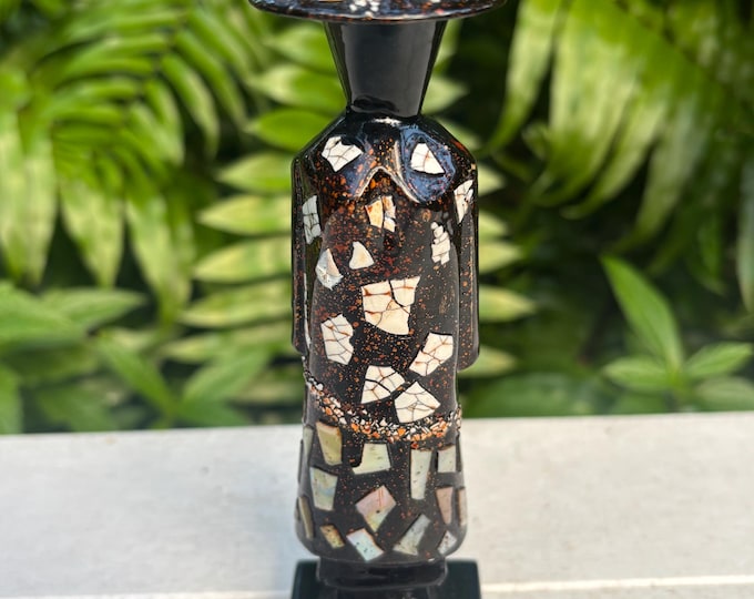Vintage Vietnamese Ao Dai Woman Abalone Shell Lacquerware Figurine - Etsy