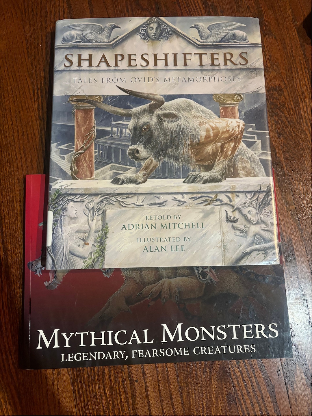 Shapeshifters Book and Mythical Monsters Book Set. Vintage Set of ...