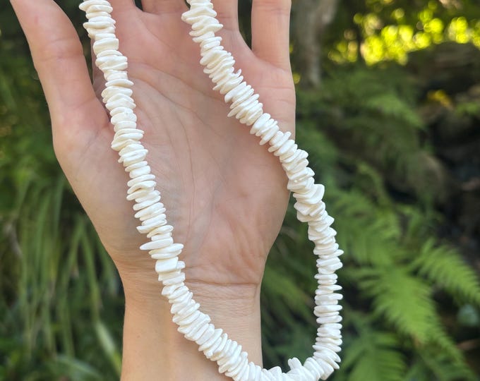 Vintage Puka Shell Natural Cut Choker Necklace - Etsy