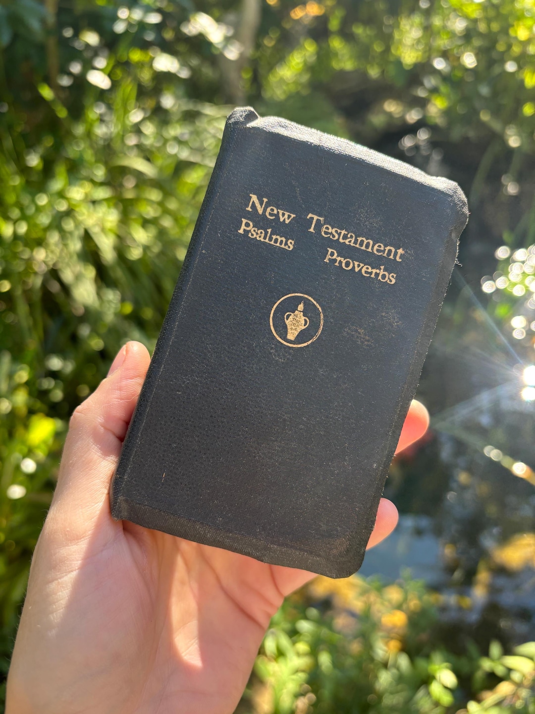 Vintage Mini Bible From 1941. Gideons New Testament Psalms and Proverbs ...