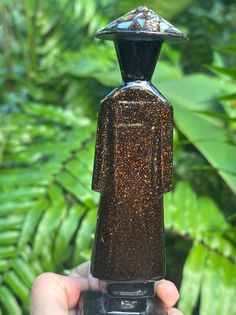 Vintage Vietnamese Ao Dai Woman Abalone Shell Lacquerware Figurine - Etsy