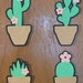 Cacti Door Decorations Fully Assembled Set of 4 College Dorm or ...
