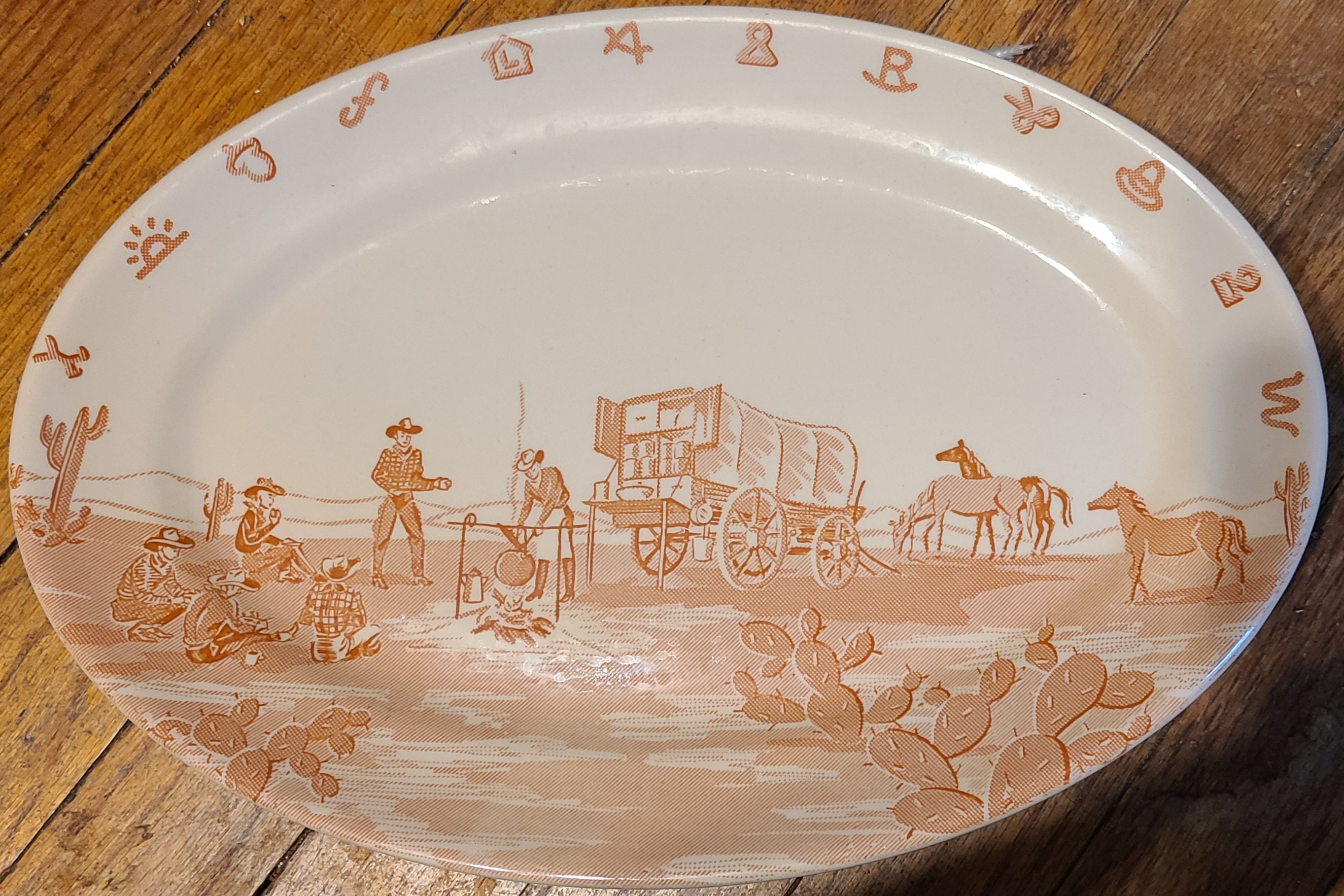 Rare Oval Wallace China - Etsy