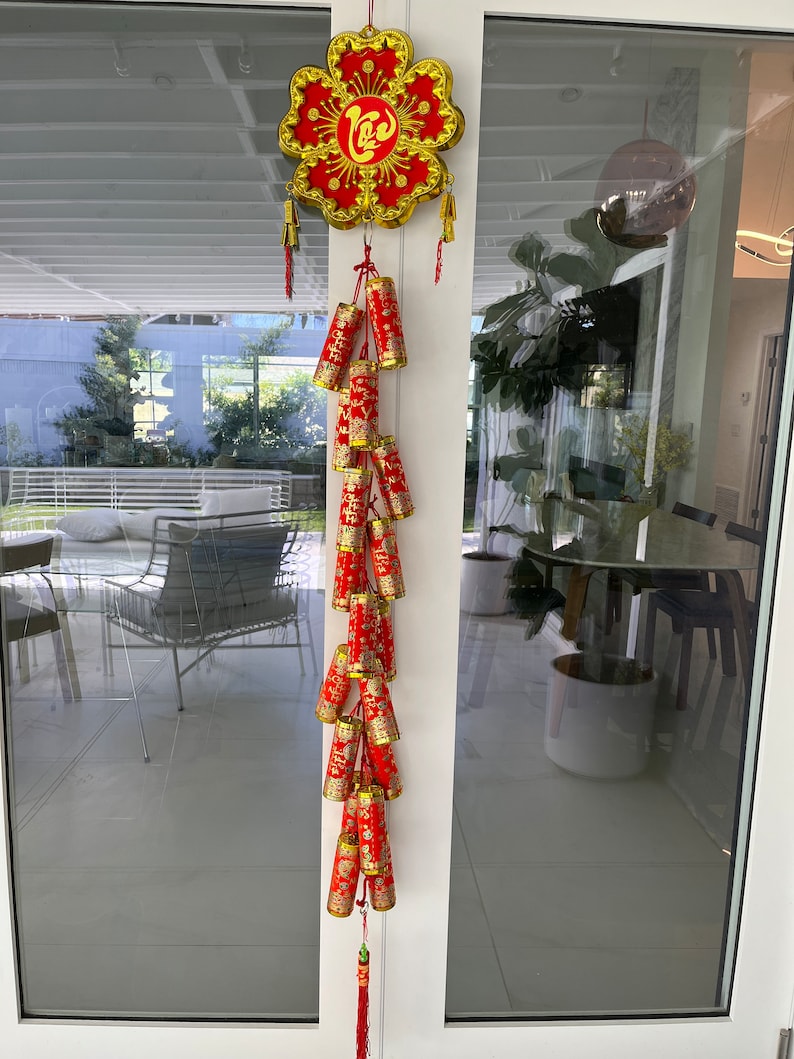 Vietnamese Artificial Firecrackers New Year Decorations Firecrackers ...