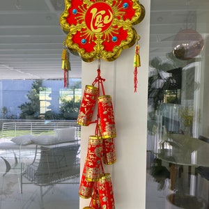 Vietnamese Artificial Firecrackers New Year Decorations Firecrackers ...