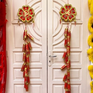 Vietnamese Artificial Firecrackers New Year Decorations Firecrackers ...