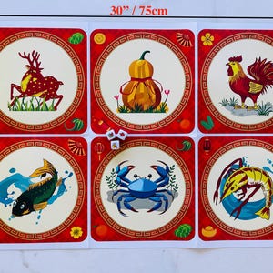 Gourd-crab-shrimp-fish Game - Vietnamese Bau Cua Ca Cop- Lucky Game ...