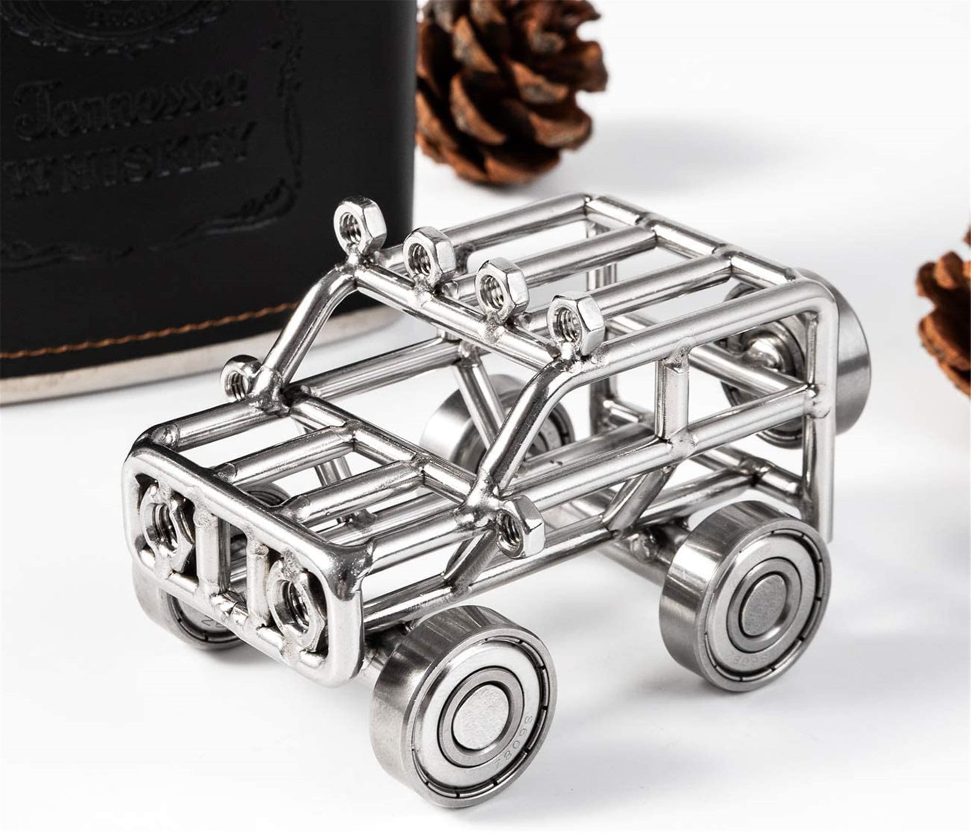 Handmade Metal Car Decoration Desktop Crafts Iron Products Car ...