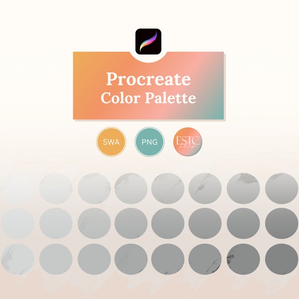 Procreate Colour Color Swatch File Colour Palette Procreate Swatches Procreate Palette Tools