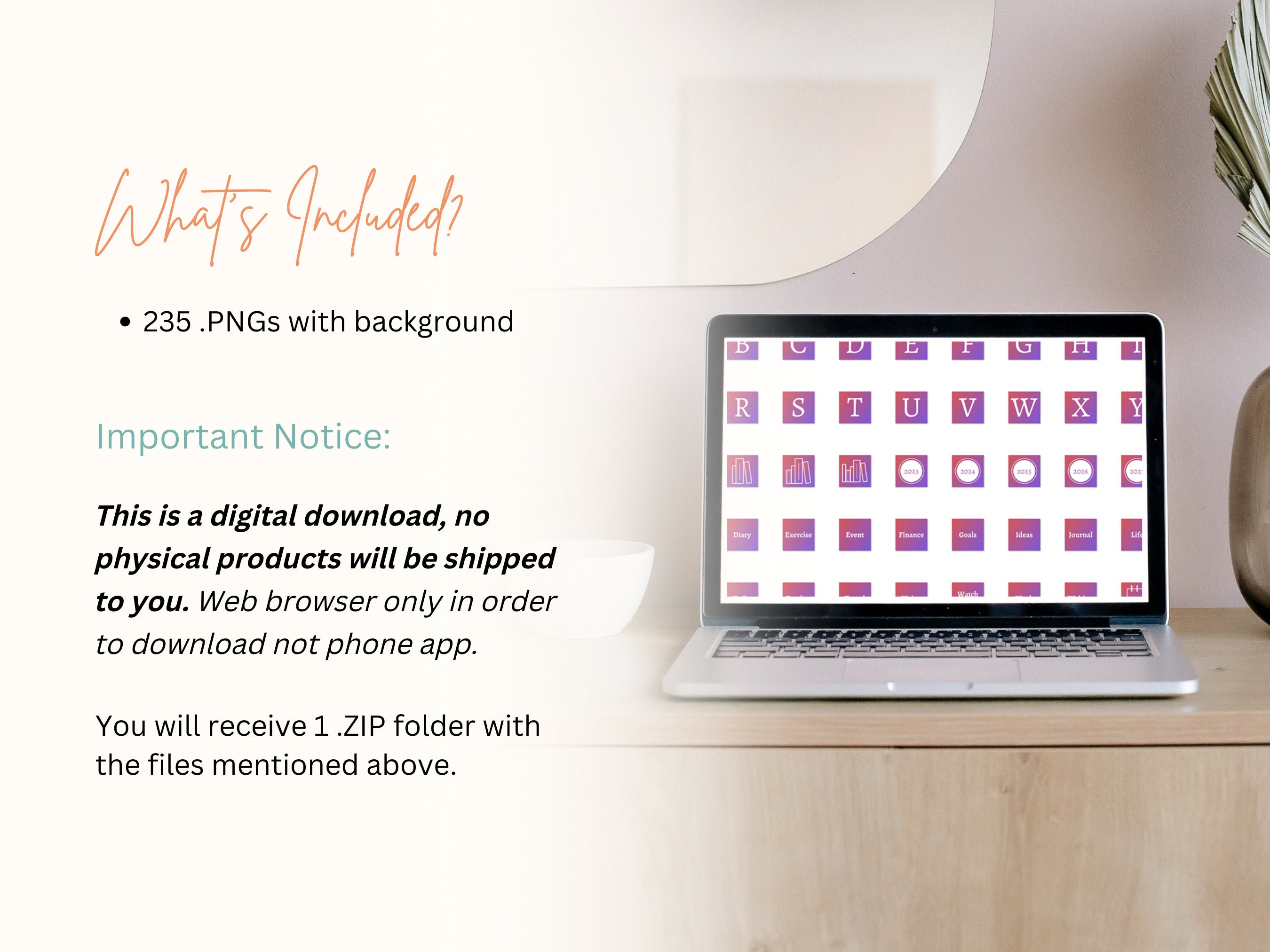Notion Icon Pack | 235 Notion Digital Icons | Finance Notes Business ...