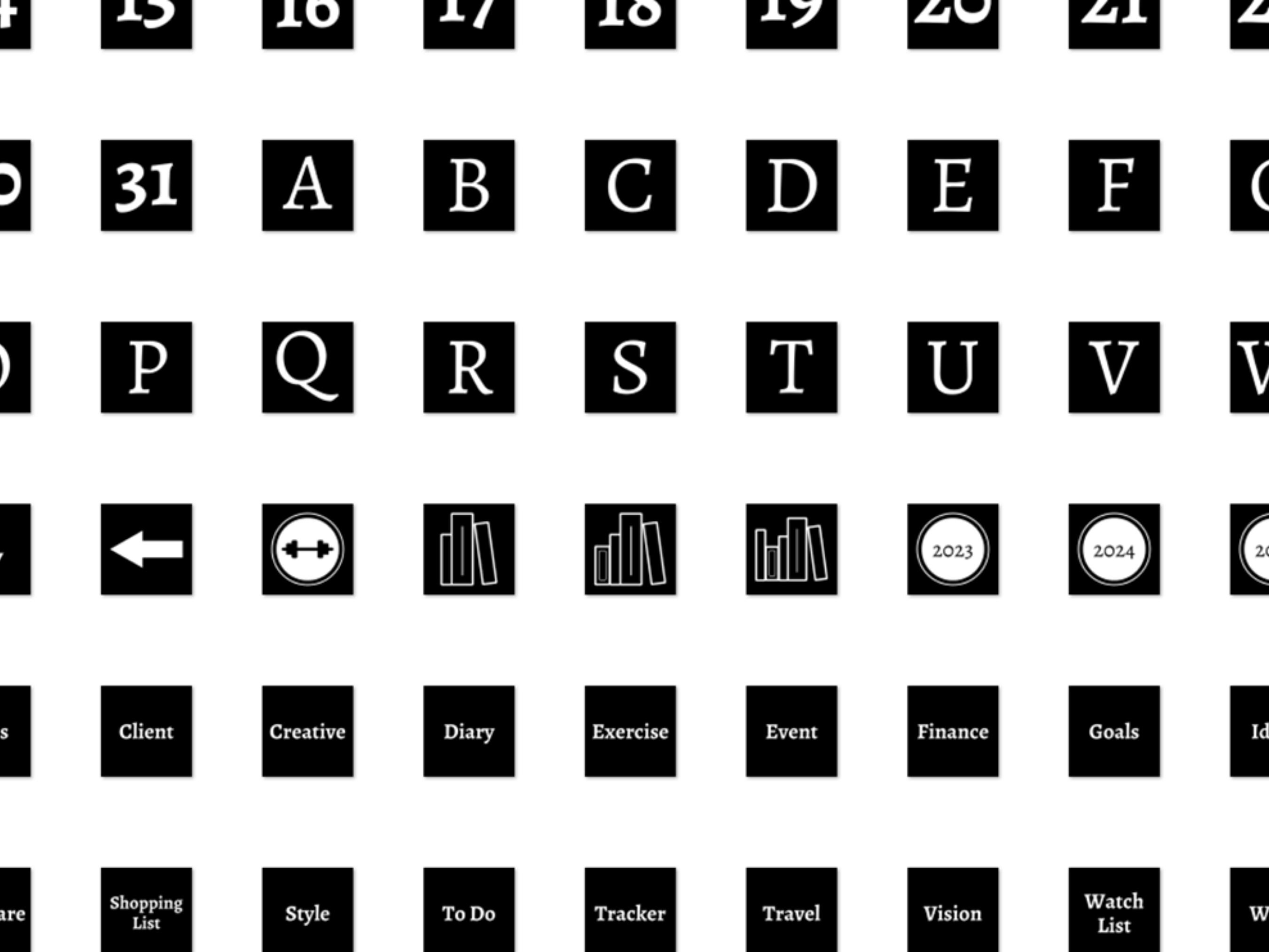 Notion Icon Pack 235 Notion Digital Icons Finance Notes Business Icons ...