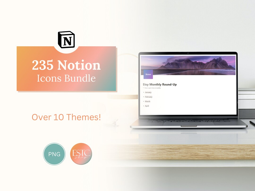 Notion Icon Pack 235 Notion Digital Icons Finance Notes Business Icons ...