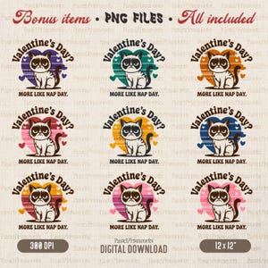 Valentine Animals Png Svg, Trendy Funny Vintage Retro Cute Heart Pet ...