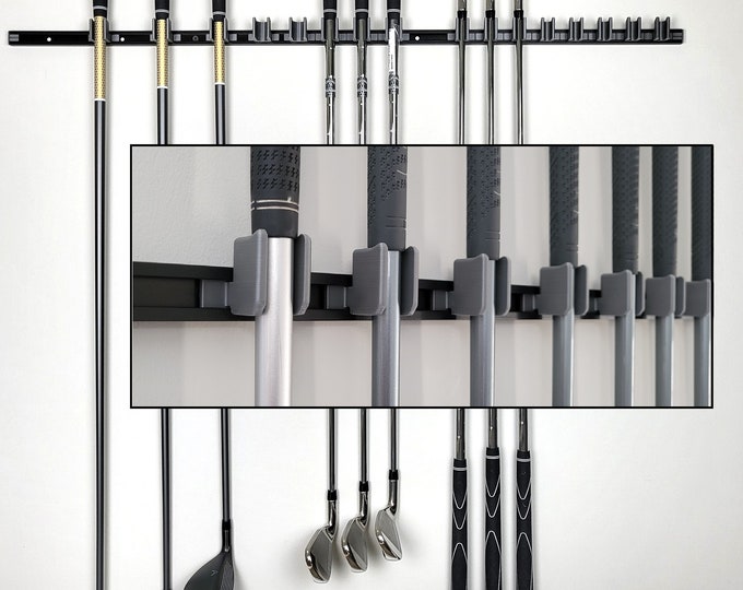 Golf Club x Cross Design Wall Mount Bracket qty. 2 - Etsy