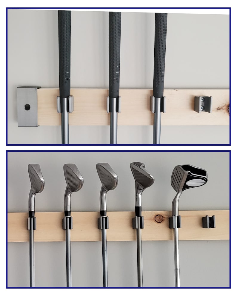 JINTECH3D - Golf Club Wall Mount. Golf Club Wall Display. Golf Club ...