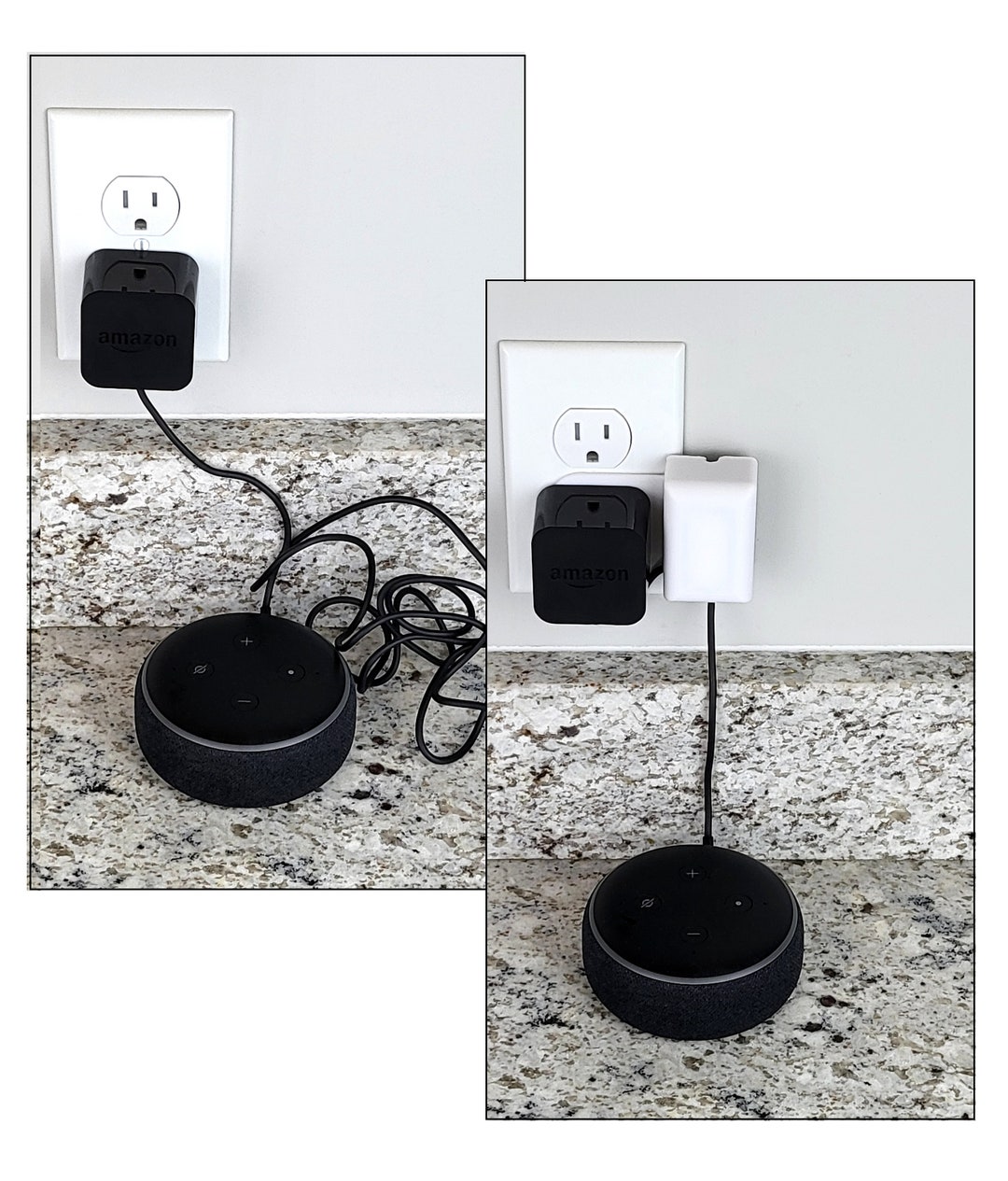 JINTECH3D - Cable Organizer. Wall Outlet Cord Line Organizer [3PACK] - Etsy