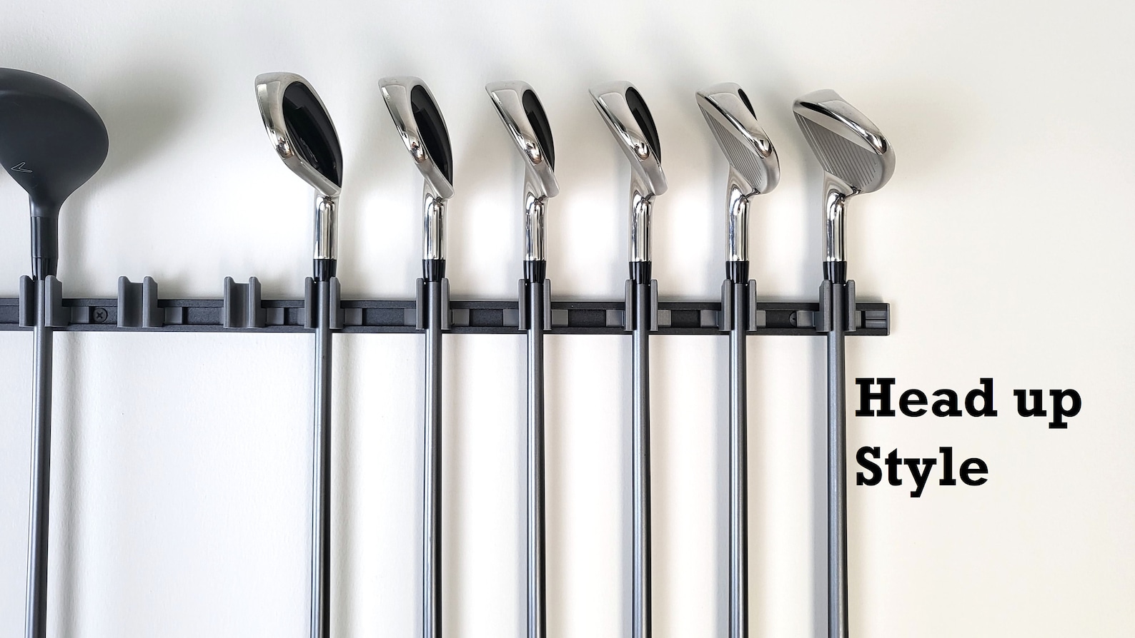 JINTECH3D - Golf Club Wall Rack. Golf Club Wall Display. Holds 10 Clubs ...