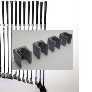 JINTECH3D - Golf Club Wall Mount. Golf Club Wall Display. Golf Club ...