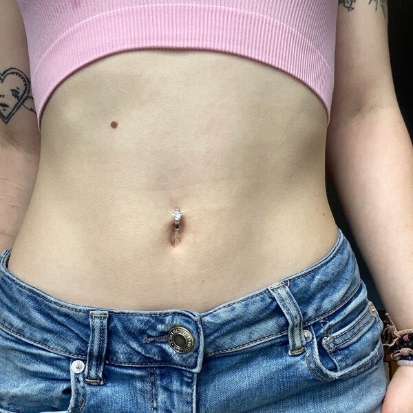 Navel Ring - Etsy
